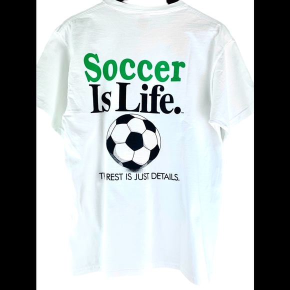 Shirts | Vintage Soccer Is Life Tee L | Poshmark